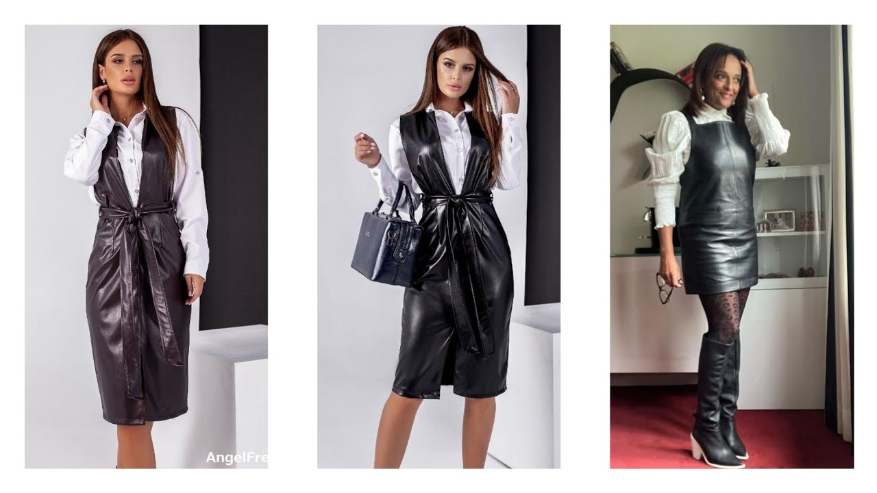 Beautiful Leather Under White Outfits Ideas For Beautiful Looking - YouTube