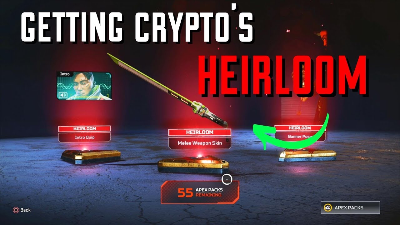Getting Crypto's Heirloom - Apex Legends Season 12 -Warriors Collection ...