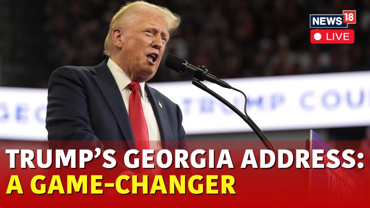 Trump Live | Trump Rally In Georgia | Trump Speech | US Election 2024 ...