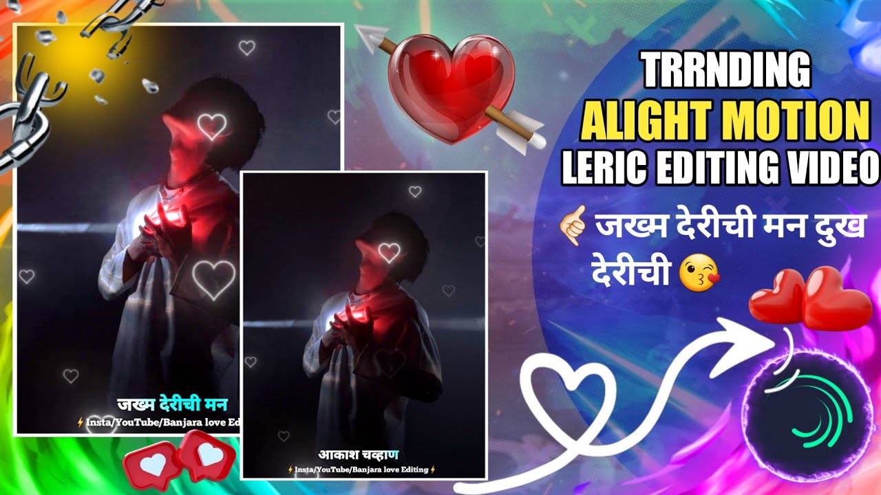 new banjara Lyrics Trending editing video in alight.motion editing ...