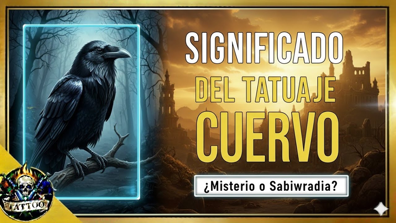 El TATUAJE del Cuervo y su SIGNIFICADO / El Cuervo y su Simbología ...