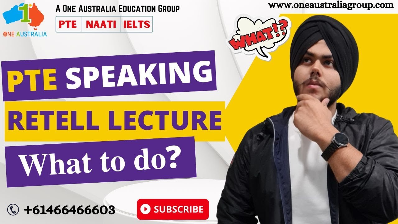 PTE Speaking Retell Lecture | Retell Lecture PTE 2022-23 | PTE Retell ...