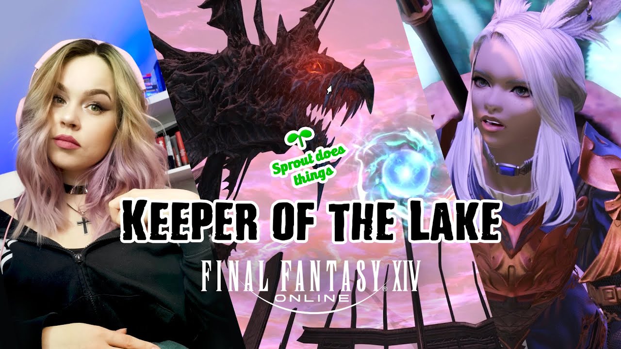 🌱The Keeper of the Lake. Fighting Midgardsormr Dragon / FFXIV - YouTube