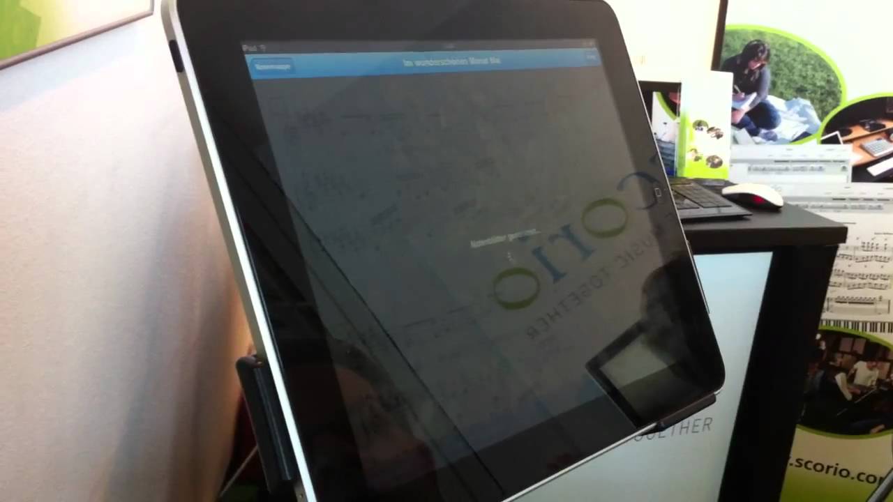 Scorio Musikeditor für iPad - VdM-MusikschulNews Musikmesse 2011 - YouTube