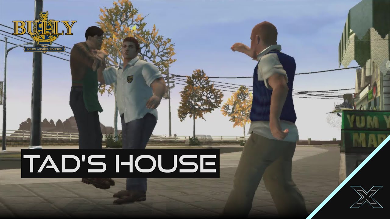 Bully: Scholarship Edition : Main Story - Tad's House Walkthrough - YouTube