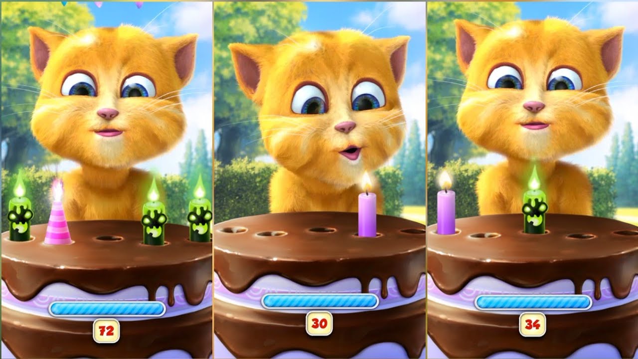 Talking Ginger 2 - Best Gameplay Movements #12 - YouTube