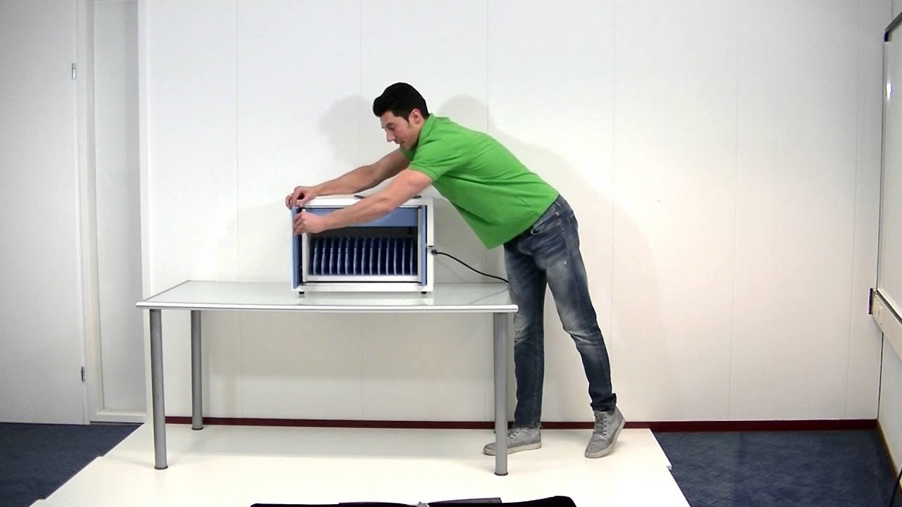 Demonstratie: Safelocker 12 - Tablet / Chromebook kast - YouTube