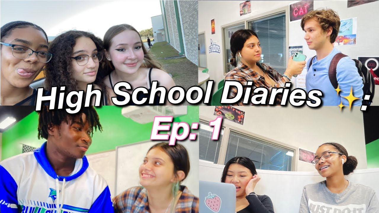 High School Diaries Ep 1/ vlog 📚 - YouTube