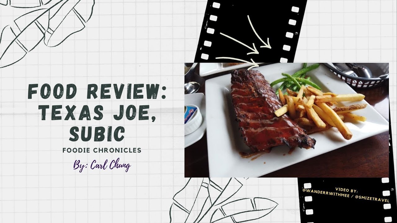 V34 TEXAS JOE'S HOUSE OF RIBS, SUBIC ~ Carl Chung - YouTube