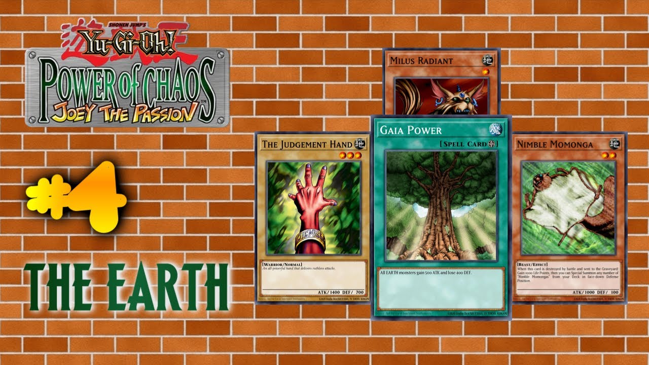 Yu-Gi-Oh! Power of Chaos: Joey The Passion - # 4: THE EARTH - YouTube