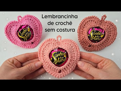 LEMBRANCINHA DE CROCHÊ PARA O DIA DAS MÃES SEM COSTURA