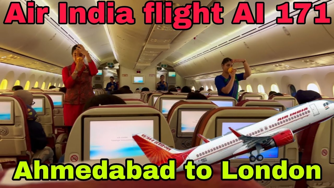 Air India flight AI 171 Ahmedabad to London ।। - YouTube