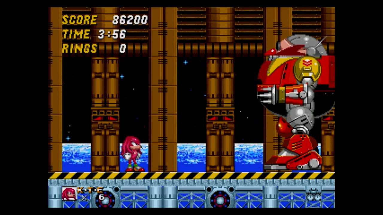 Sonic the Hedgehog 2, starring Knuckles - Final Boss - YouTube