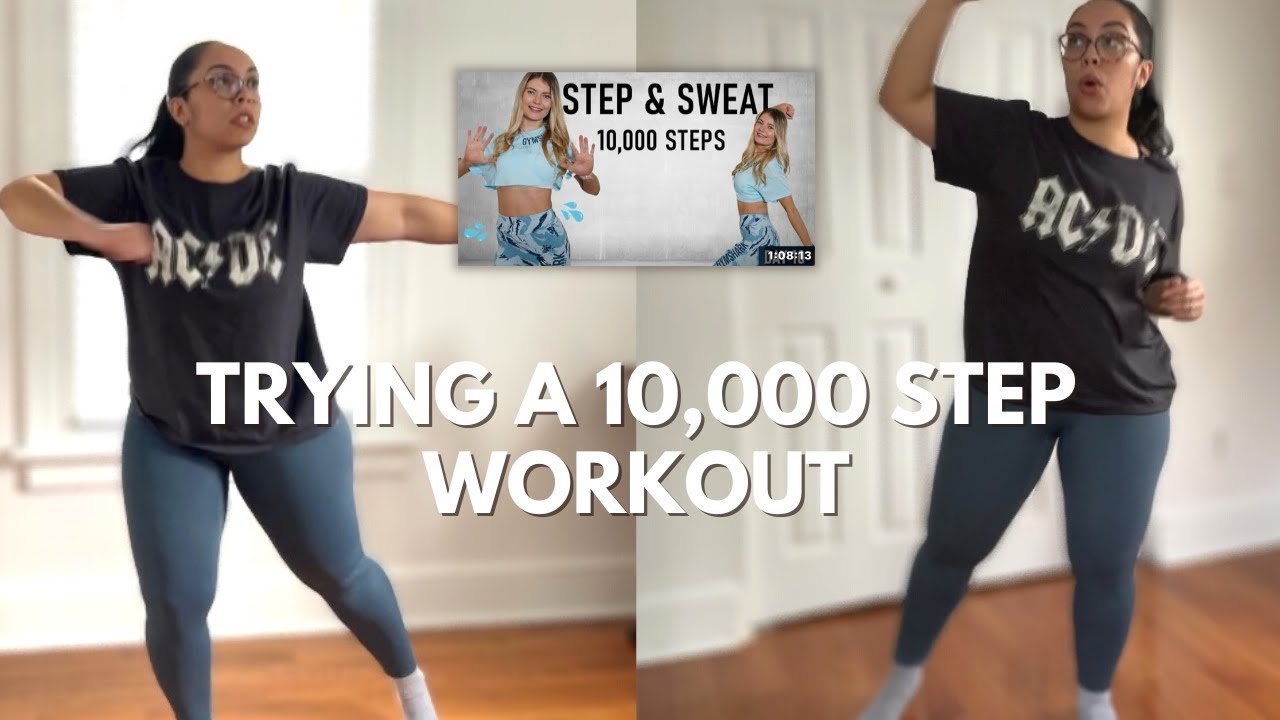 I tried a 10K steps Walking Workout - YouTube
