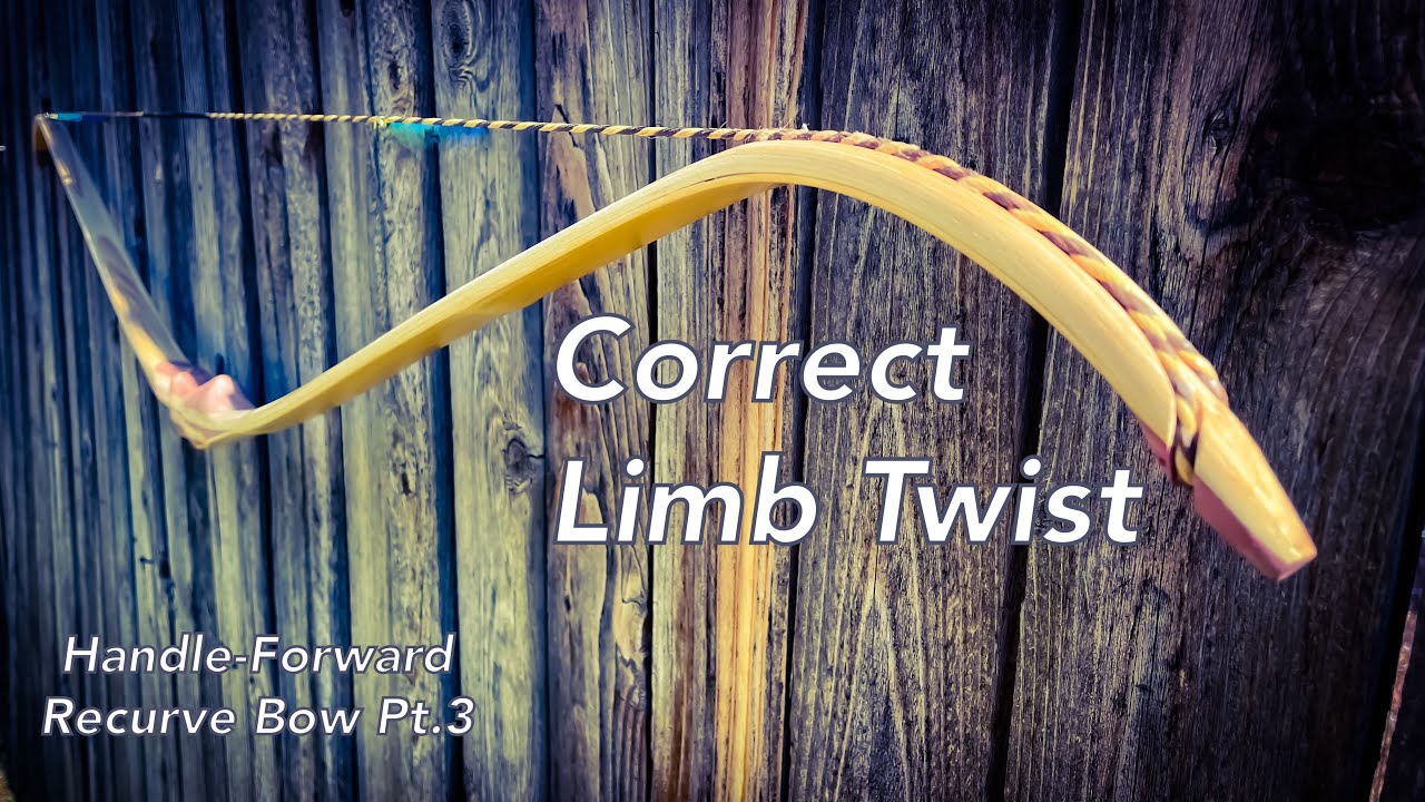 The Forward-Handled Recurve Pt.3 - Full Tiller - YouTube