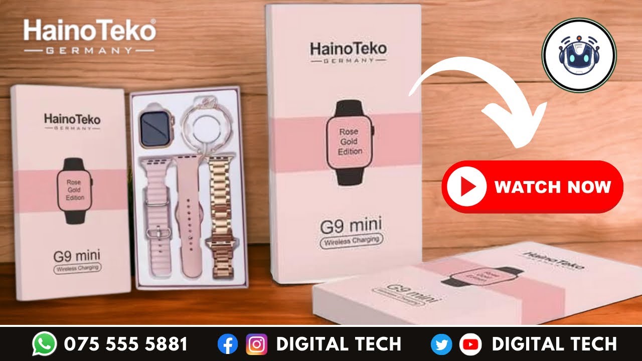Haino Teko G9 Mini Smart Watch | 📲📞 075 555 5881 | 2.2 Inch Display ...
