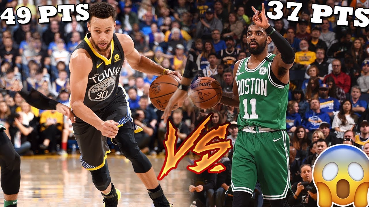 Steph Curry VS Kyrie Irving INTENSE NBA Finals Rematch!! Game of the ...