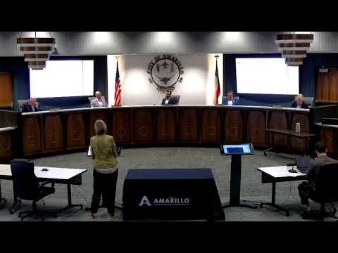 Amarillo City Council Regular Meeting 8/11/26