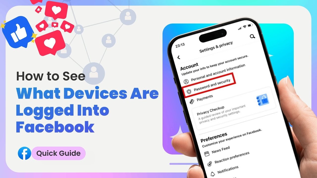 🔐 How to See What Devices Are Logged Into Facebook 2024 [Easy Guide ...