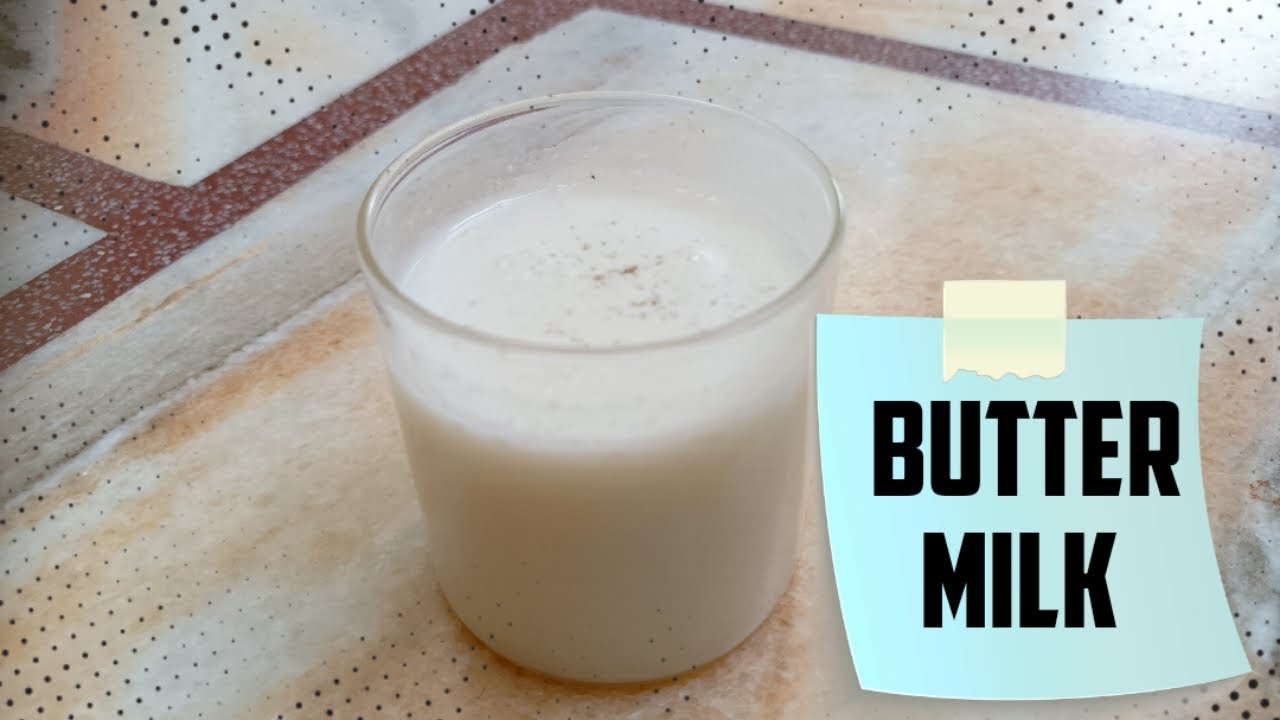 Buttermilk recipe | Churning curd in Modern style | Summer coolest ...
