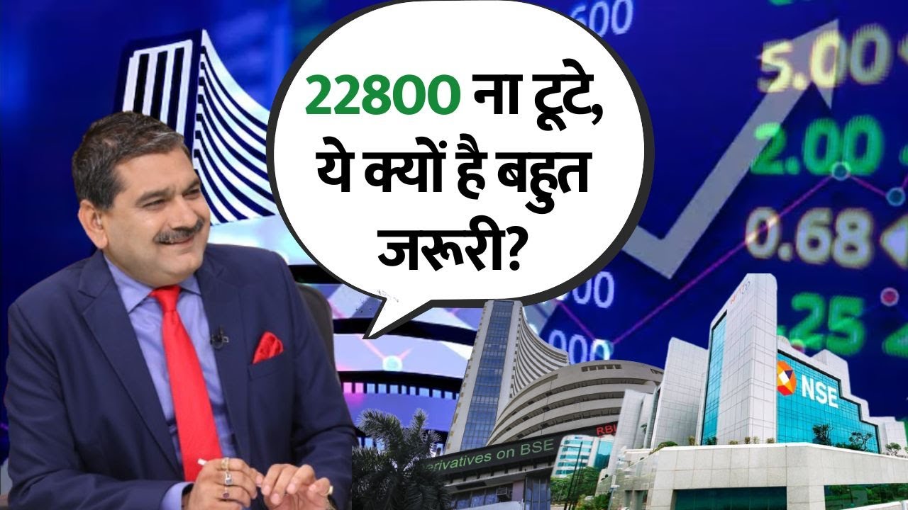 Nifty Will 22,800 Hold? Nifty & Bank Nifty Analysis with Anil Singhvi ...