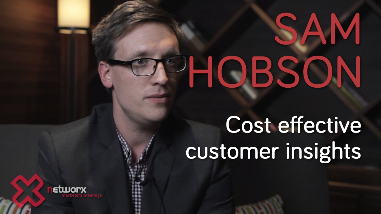 Cost Effective Customer Insights with Sam Hobson - YouTube