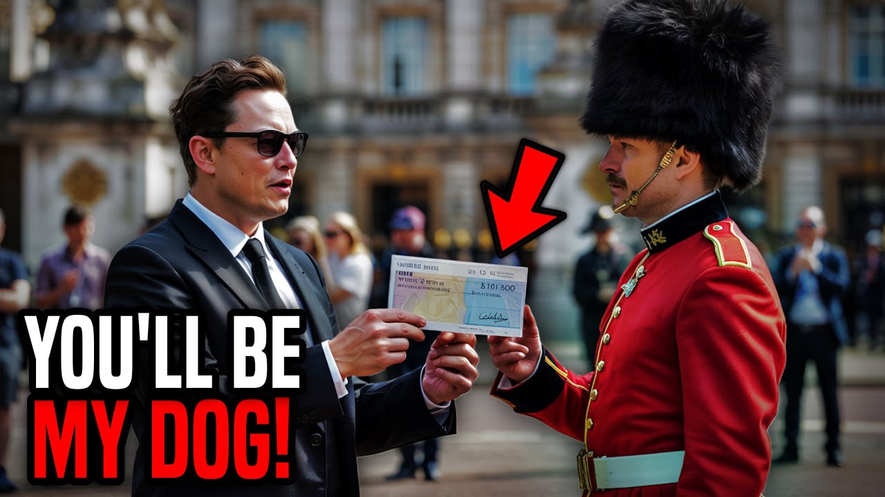Elon Musk Offers a Royal Guard £10 Million to Join His Security Team ...