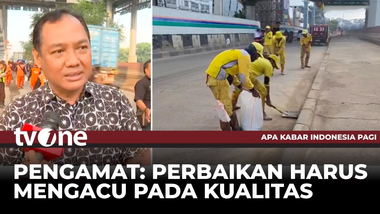 Ada Jalan Rusak Berdebu di Jakarta, Kok Bisa? | AKIP tvOne - YouTube