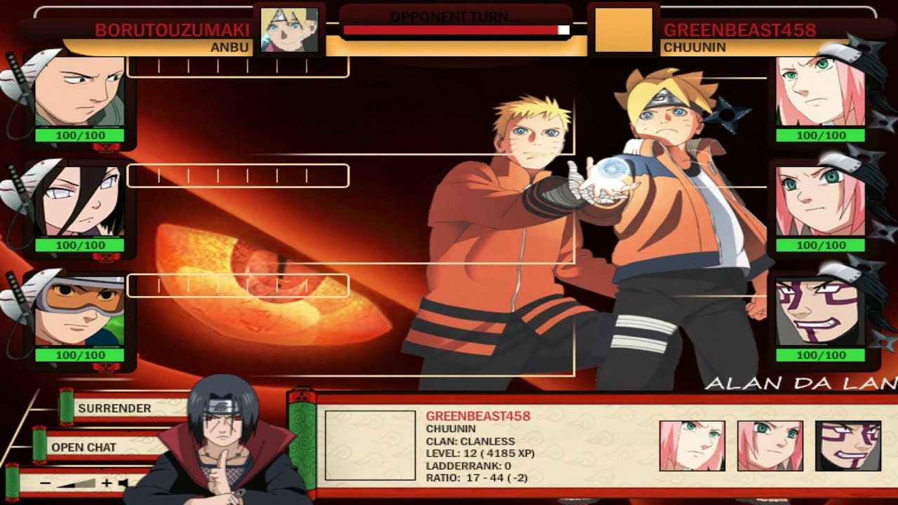 NARUTO ARENA - COMO MONTAR A MELHOR EQUIPE? - YouTube