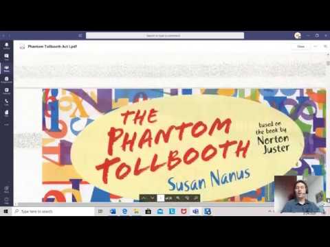Phantom Tollbooth Grade 6 Act I Scene 1 Reading - YouTube