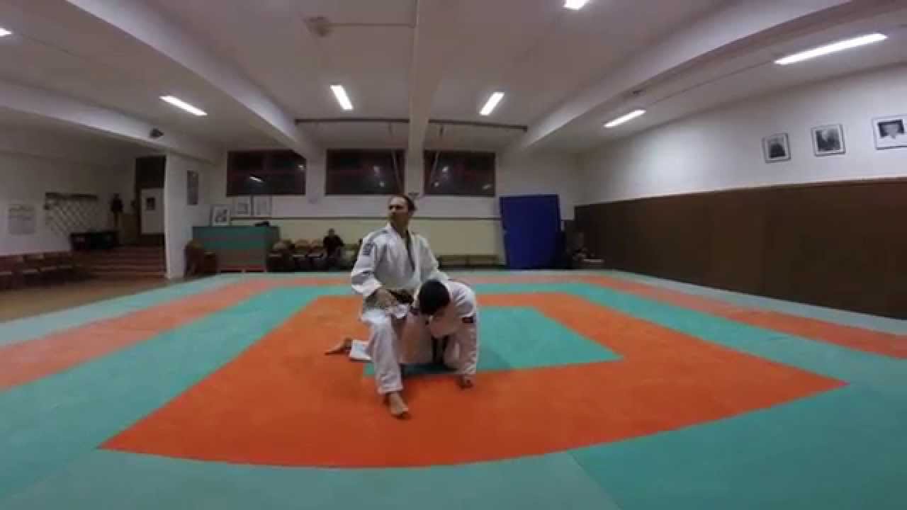 hasami jime / ashi gatame jime - YouTube