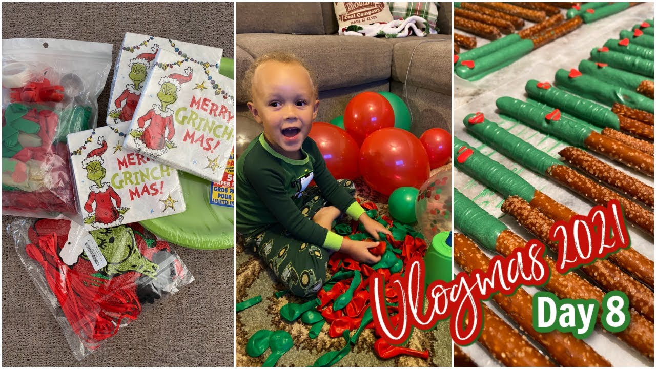 Christmas Party Prep | Vlogmas 2021 Day 8 - YouTube