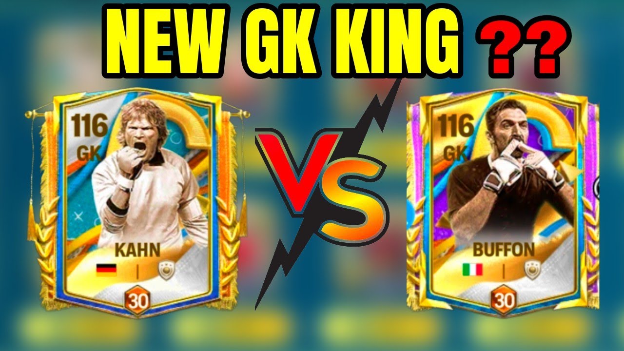 BUFFON vs KAHN || The New King Of Goalkeepers in FC Mobile?? Buffon fc ...