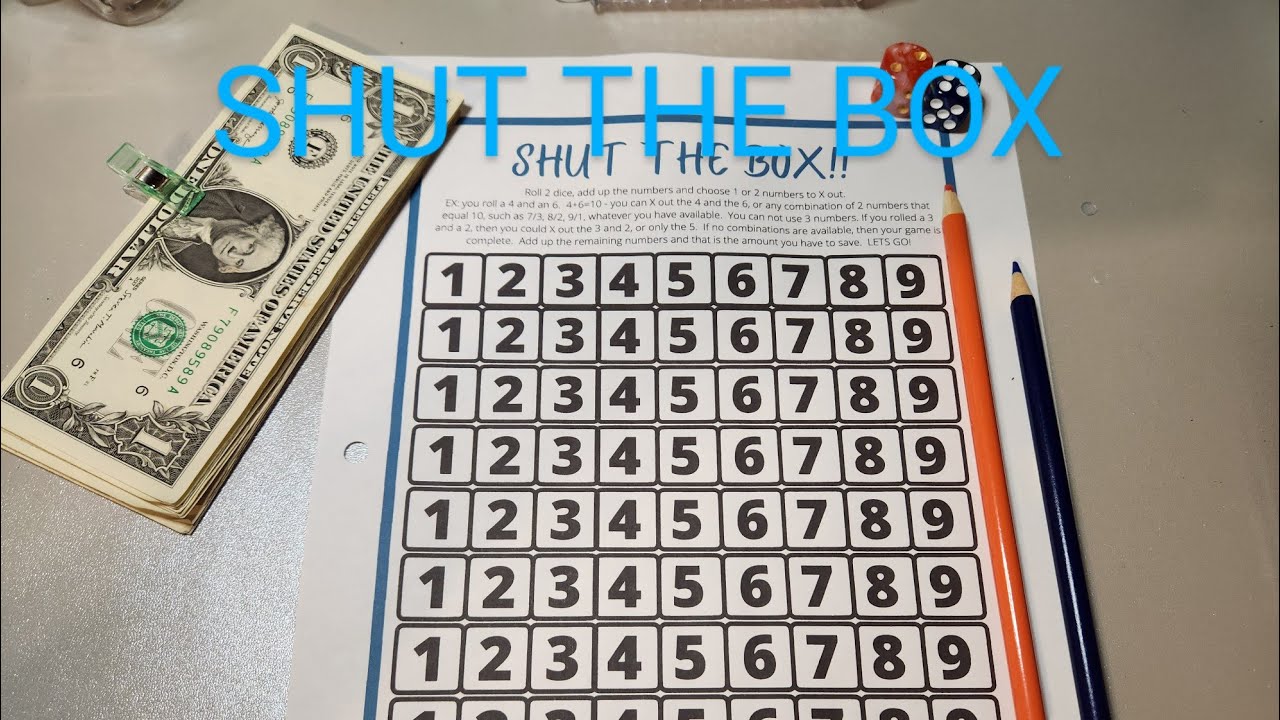 Play Shut The Box With Me YouTube Play Shut The Box With Me YouTube