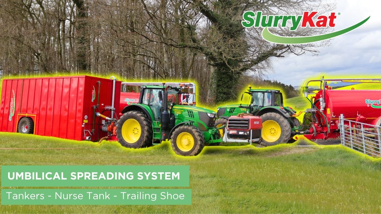 SlurryKat - Leaders in Umbilical Slurry Spreading! - YouTube