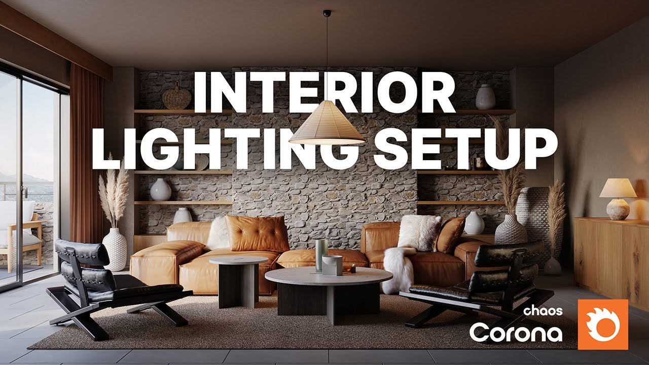 Create Beautiful Lighting with Sun Quickly in 3ds Max & Corona - YouTube