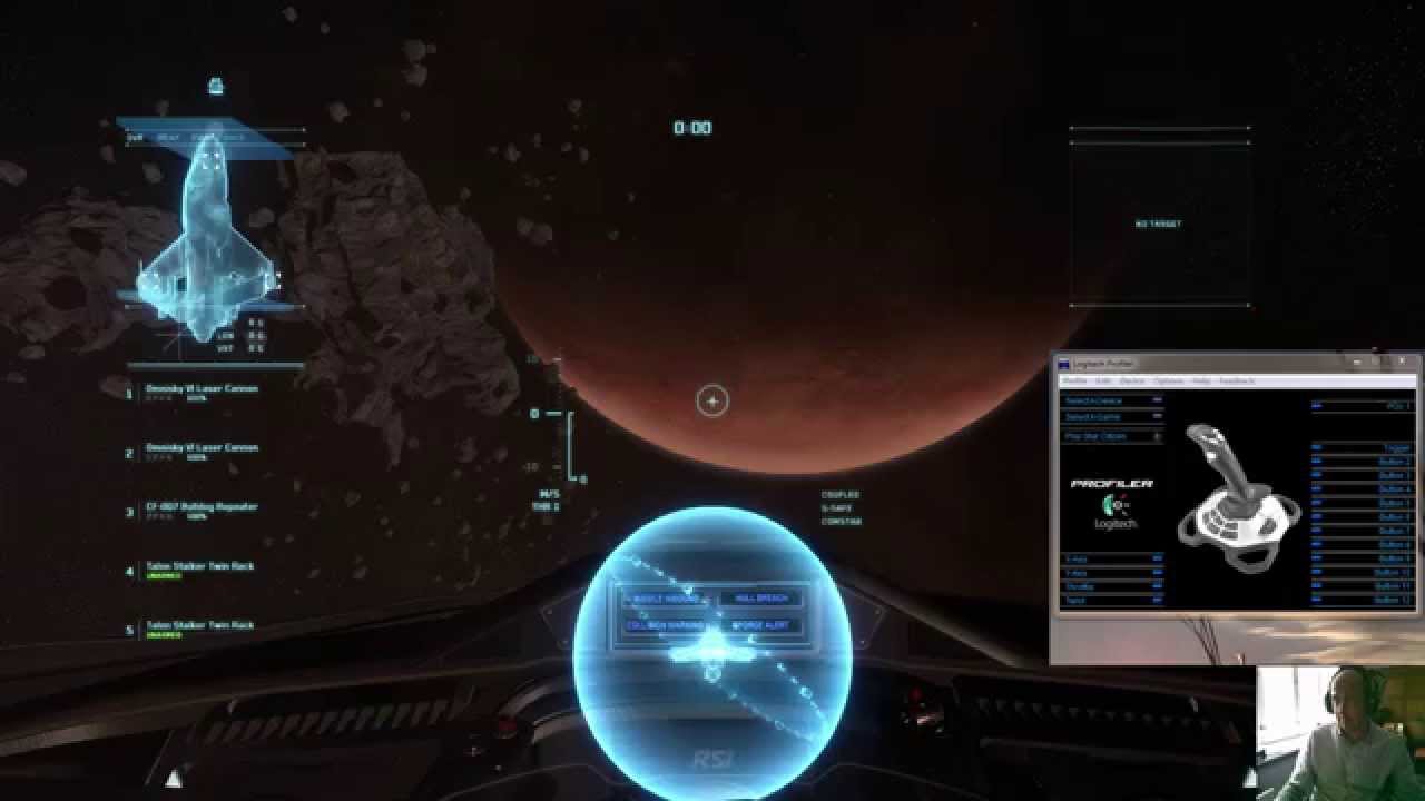Star Citizen Joystick set up y grados de libertad - YouTube