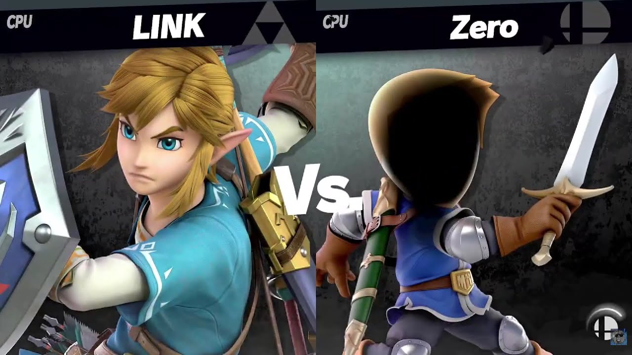 Super Smash Bros. Ultimate - Battle #2957 Link VS Zero - YouTube