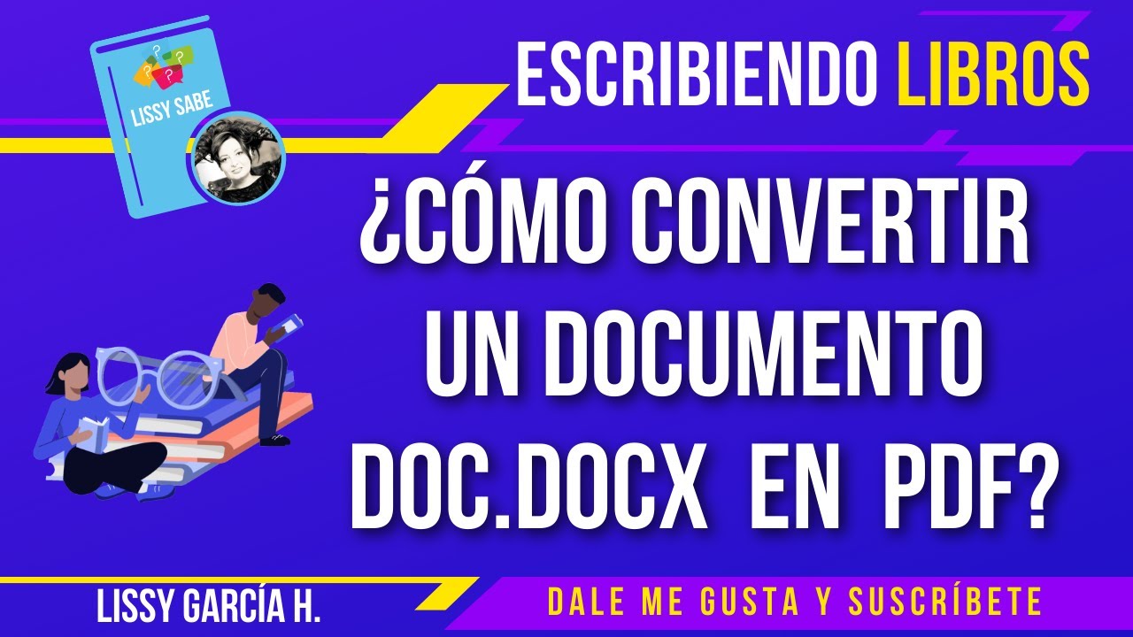 Cómo Convertir un Documento DOC o DOCX en PDF de Manera Fácil ...