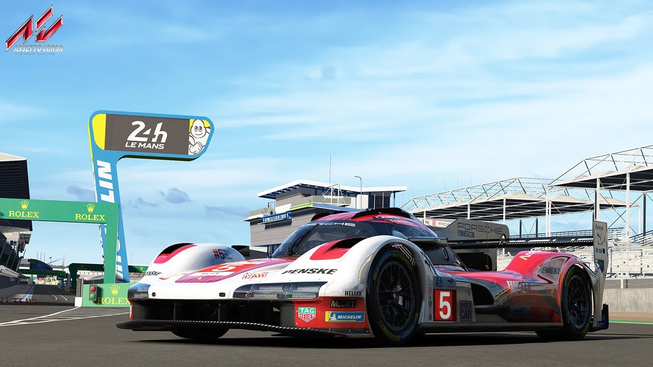 Assetto Corsa 2024 - RSS MP-H Protech P96 V8 around Le Mans - YouTube