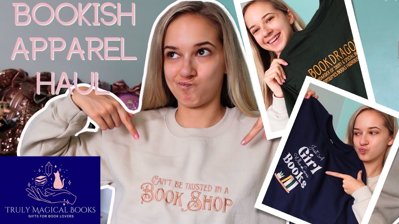 Truly Magical Books Clothing Haul | Bookish Apparel Haul - YouTube
