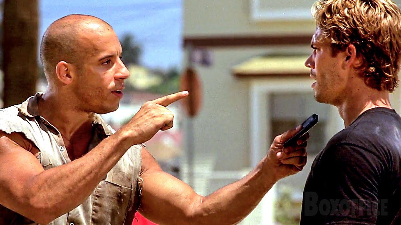 "I'm in your face" | Brian meets Dom | The Fast and the Furious | CLIP ...