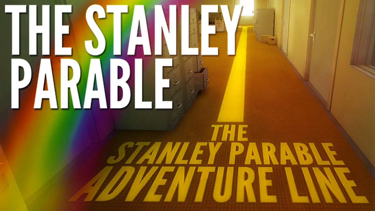 KYR SP33DY Plays The Stanley Parable! "Follow the Yellow Line! - YouTube