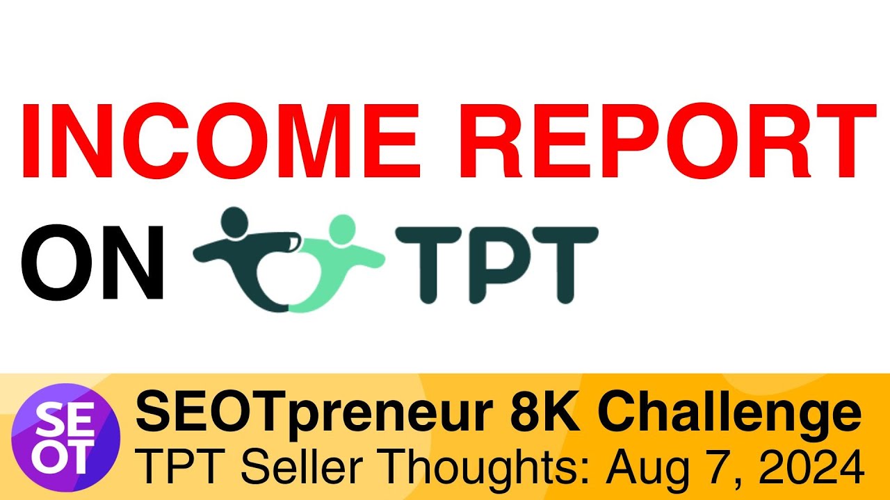 TPT INCOME REPORT Wed Aug 7, 2024 - YouTube