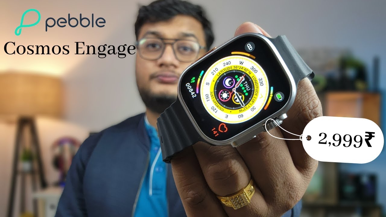 Pebble Cosmos Engage smartwatch unboxing | Fire boltt Gladiator? Same ...