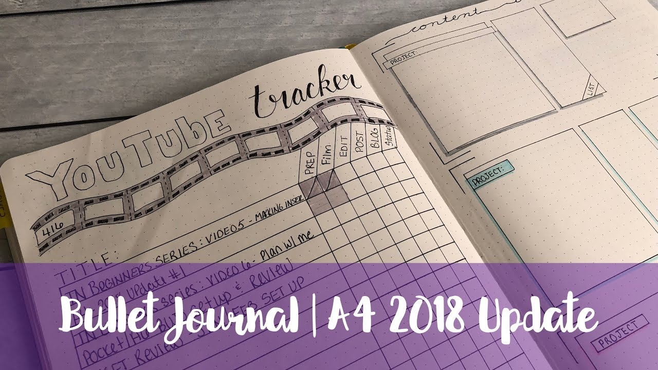 A4 Bullet Journal for Business 2018 update in Scribbles that Matter ...