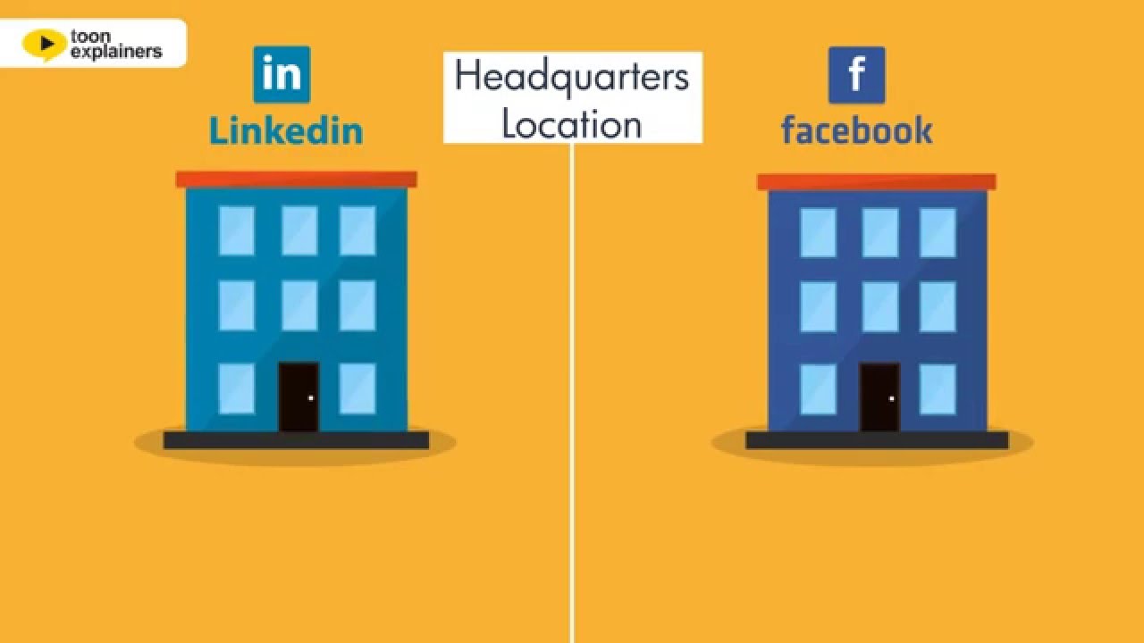 Facebook vs. LinkedIn for professionals - Infographic Video - YouTube