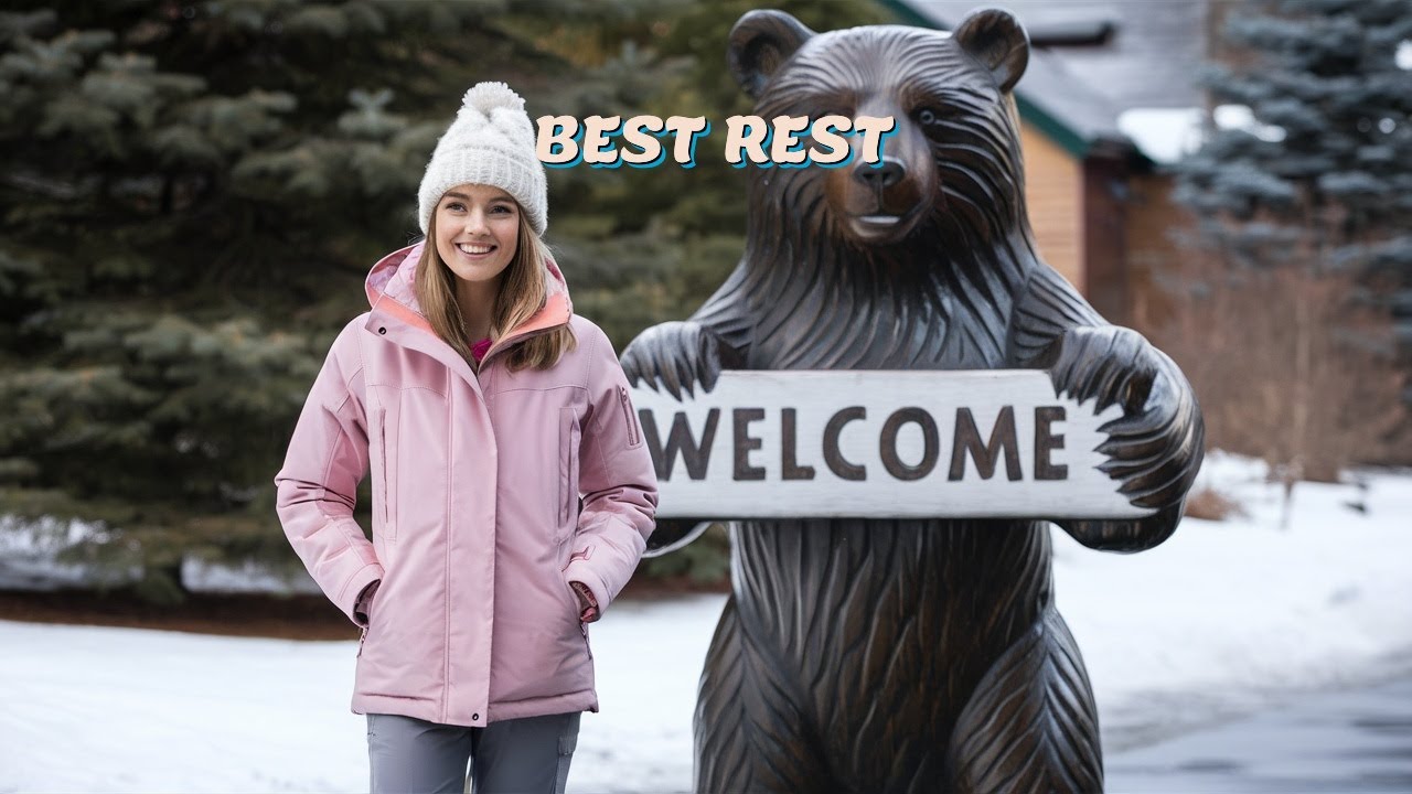 One of the simple rest area in USA - YouTube