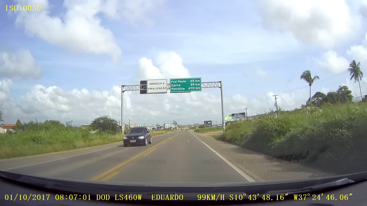 BR 235 CHEGANDO EM ITABAIANA SE - YouTube