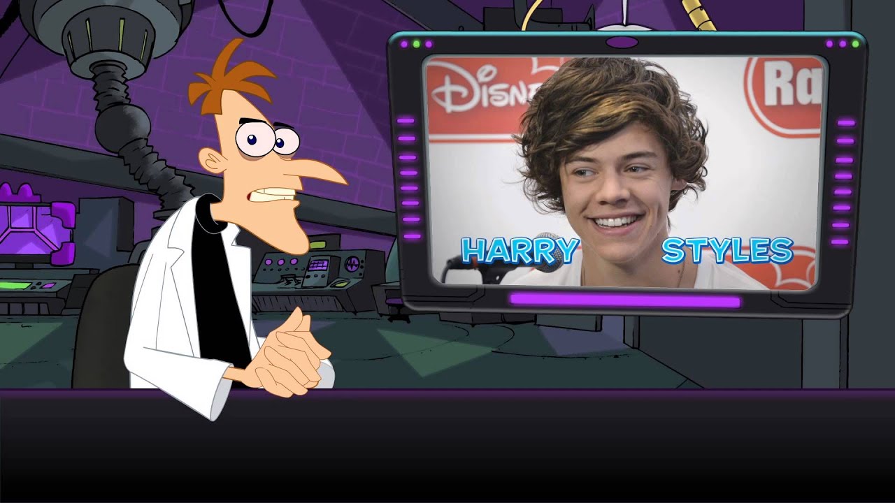 Phineas och Ferb: Dr Doofs om One Directions hår - Disney Channel ...